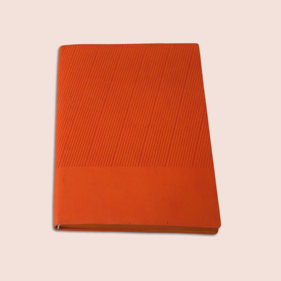 Classic Orange Notebook – Zarawy Gifts